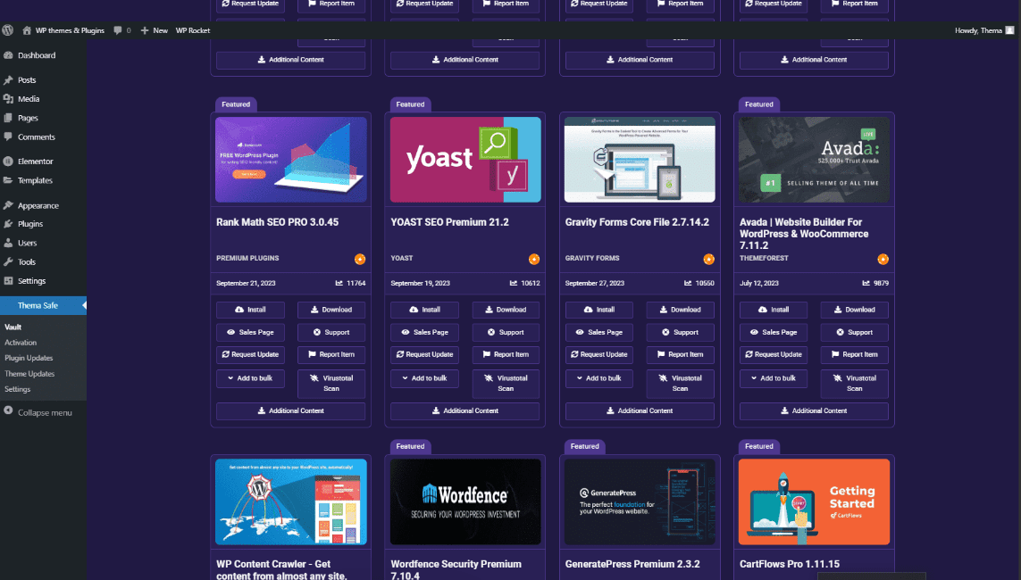 ThemaSafe Plugin - WP Themes & Plugins