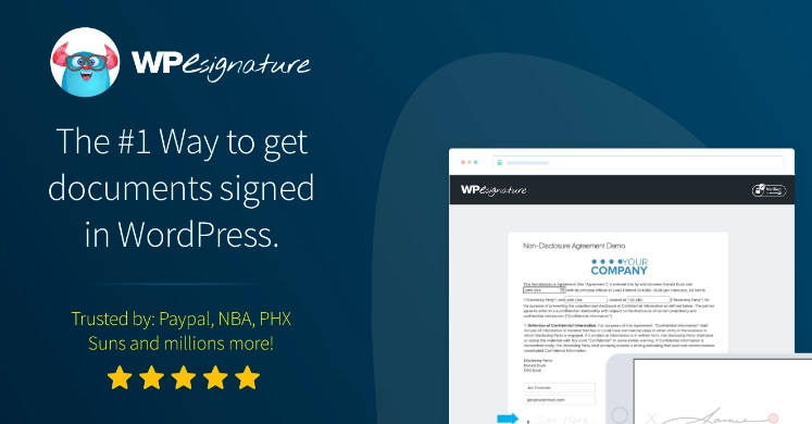 WP E-Signature – Document Templates 1.8.3 – WP themes & Plugins WP E-Signature – Document Templates 1.8.3 – WP themes & Plugins